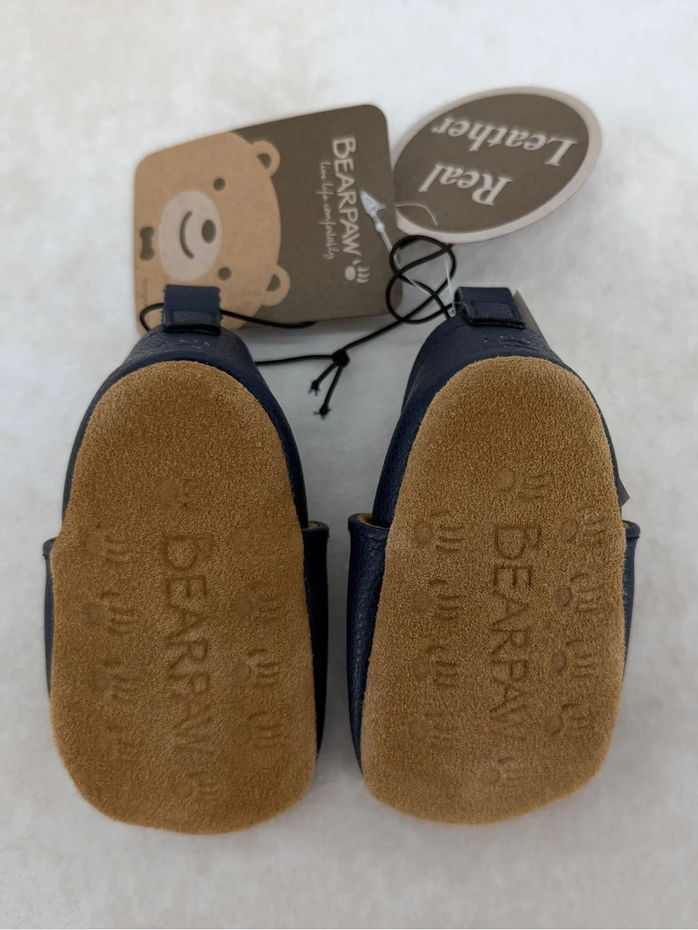BearPaw | Shoes | Bearpaw Navy Baby Slipon Moccasin Shoes | Poshmark